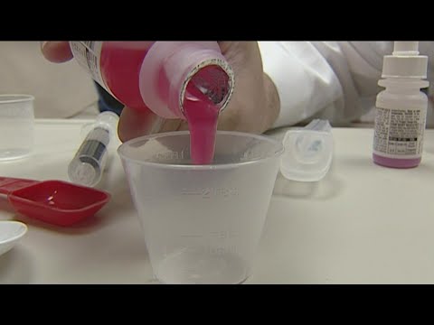 Shortage of liquid amoxicillin, often used for children