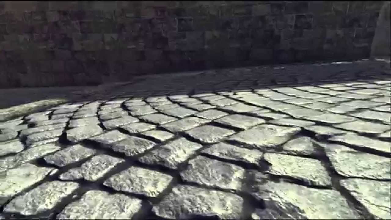 UDK Materials - Stone material, parallax mapping test