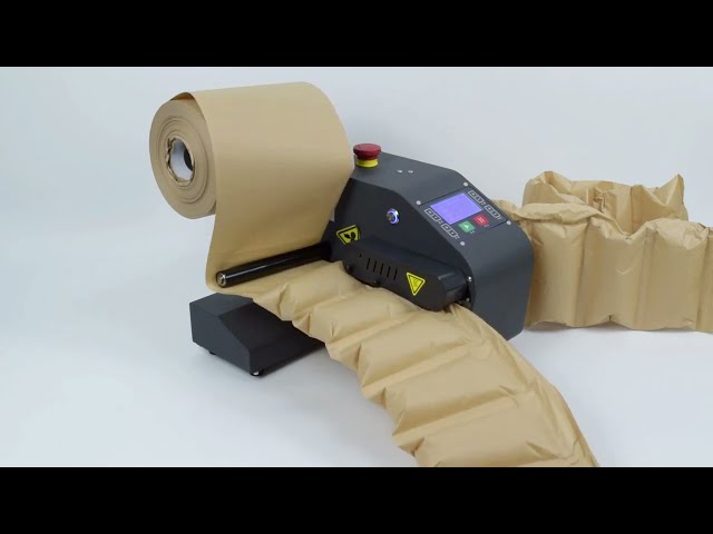 Paper Air Cushion Machine - TISP Paper Cushioning And Void Fill ...
