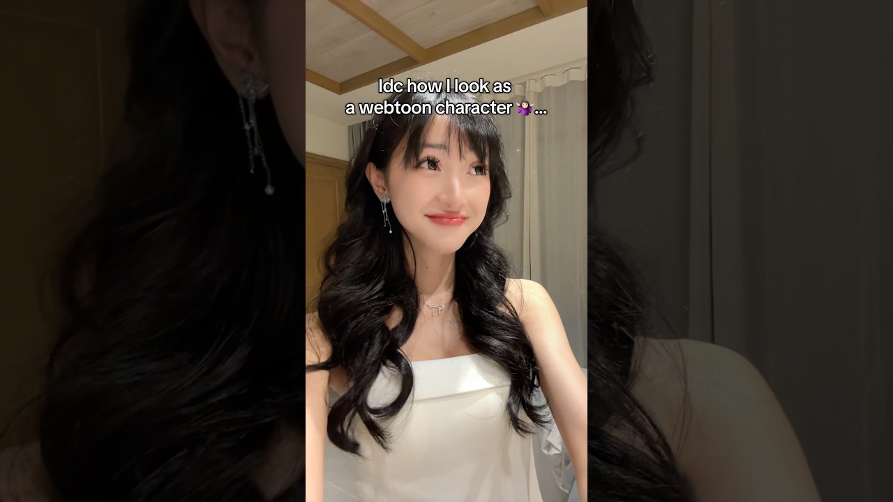 I don’t care how I look as a webtoon character 🤷🏻‍♀️… #shorts #webtoon