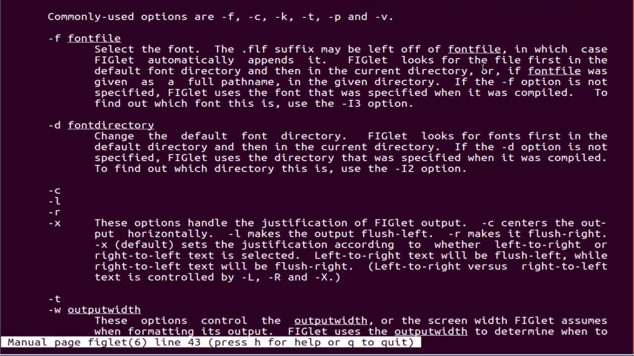 How To Create ASCII Text In Ubuntu With figlet Tool
