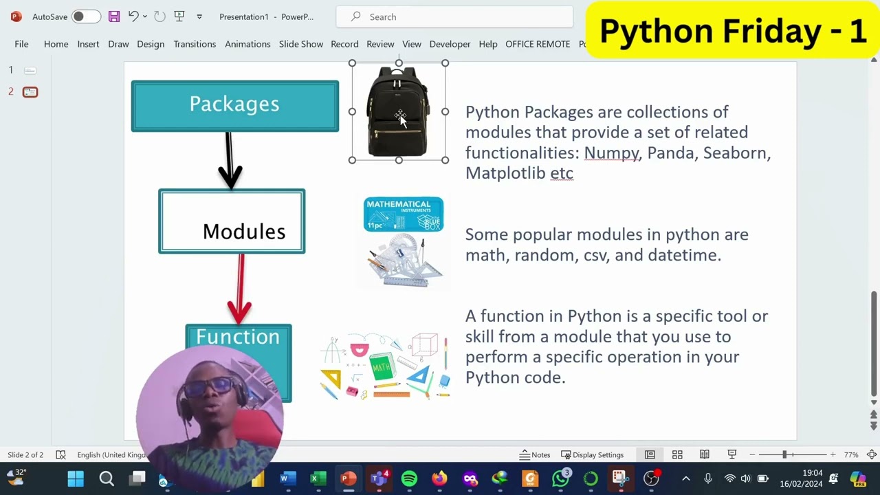 Python Friday -  1