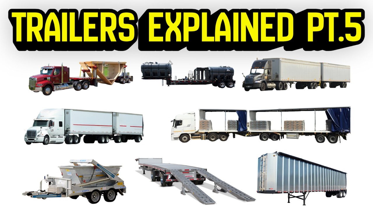 The Semi Truck Trailers That Unload Themselves PT.5
