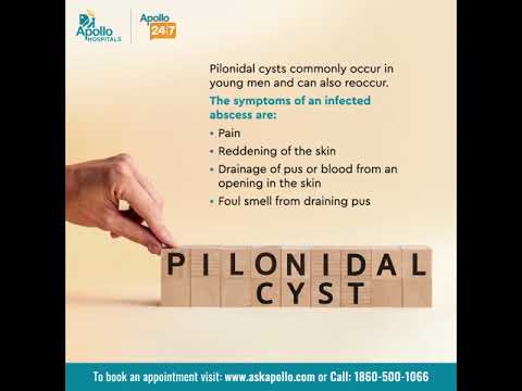 What does a Pilonidal Cyst look like? | Apollo Hospitals