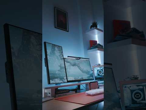 ultimate dual monitor setup for gaming and productivity ☁️ 🎮