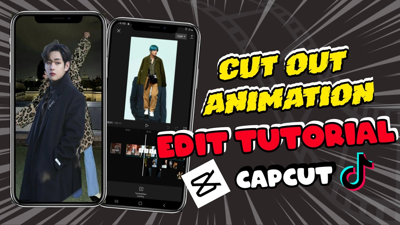 Tutorial Edit Cut Out Animation Trend atau Puzzle Transition di Capcut