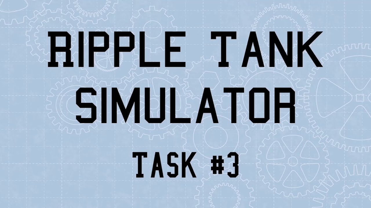 Ripple Tank Simulator: Refraction