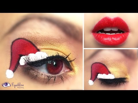 20 Christmas Eyeshadow Ideas - Holiday Party Makeup Tutorials