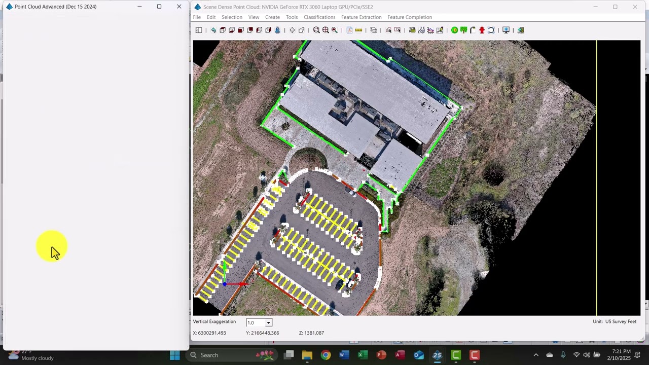 Carlson Point Cloud Advanced Feature Extraction Workflows