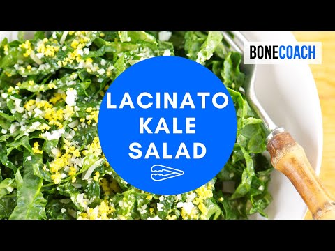 Lacinato Kale Salad | Gluten-Free | BoneCoach™ Recipes