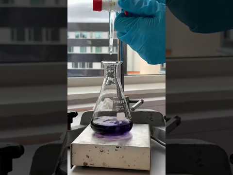 Titration Of Hydrochloric Acid (HCl) with Sodium Hydroxide (NaOH) #experiment #titration #chemistry