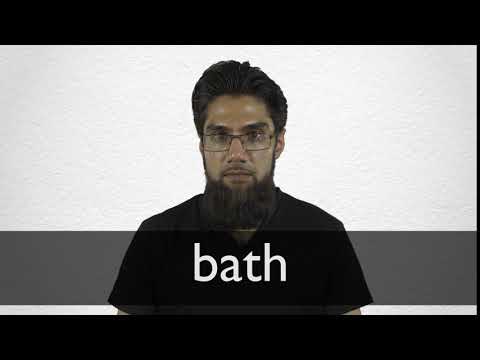 How to pronounce BATH in British English