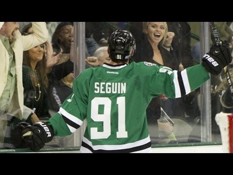 Tyler Seguin registers a natural hat trick
