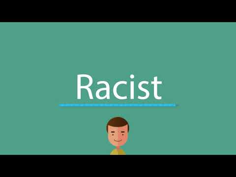 Racist pronunciation