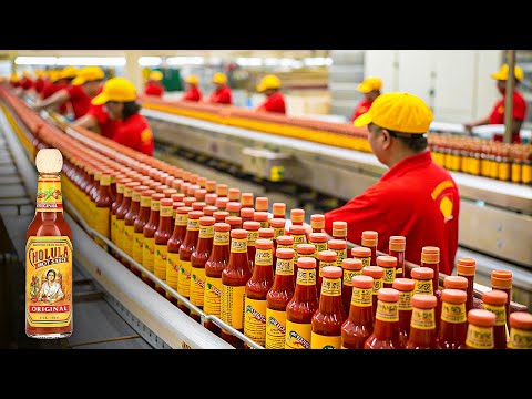 How Cholula Hot Sauce is Made | Made of What?