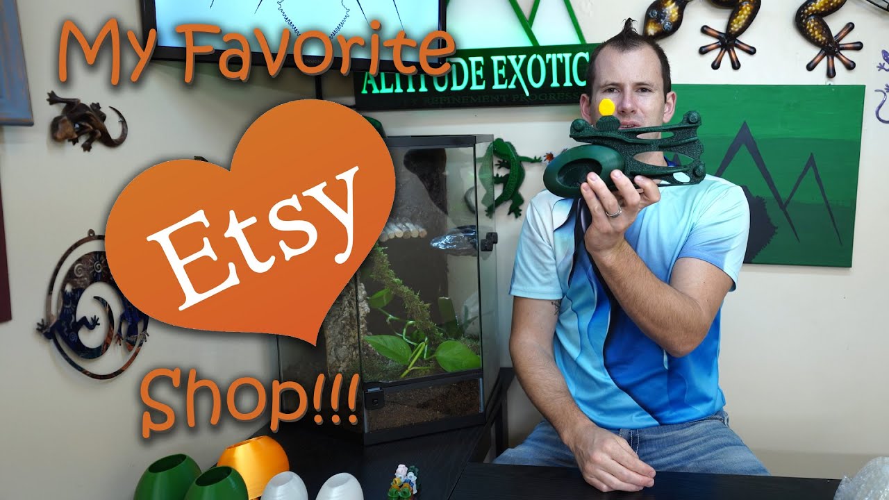 My New Favorite Crested Gecko Etsy Shop