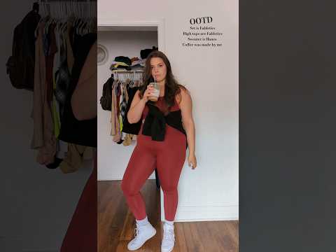 #ootd #fitcheck #fabletics #hanes #grwm