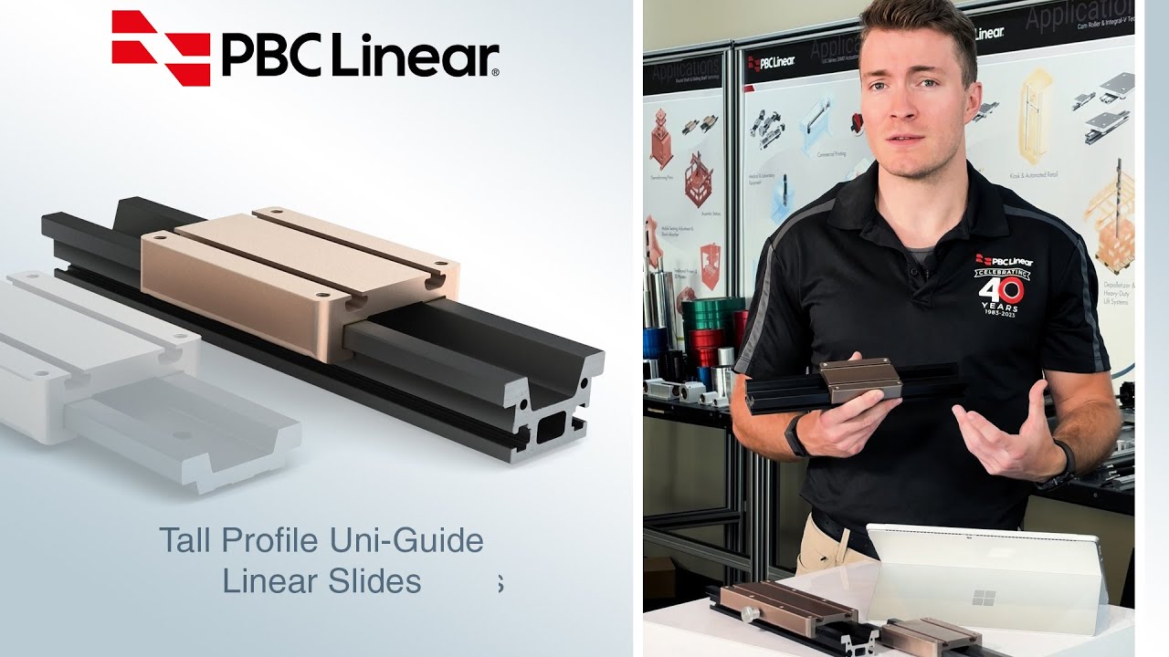 Tall Profile Linear Slide - Uni-Guide Line