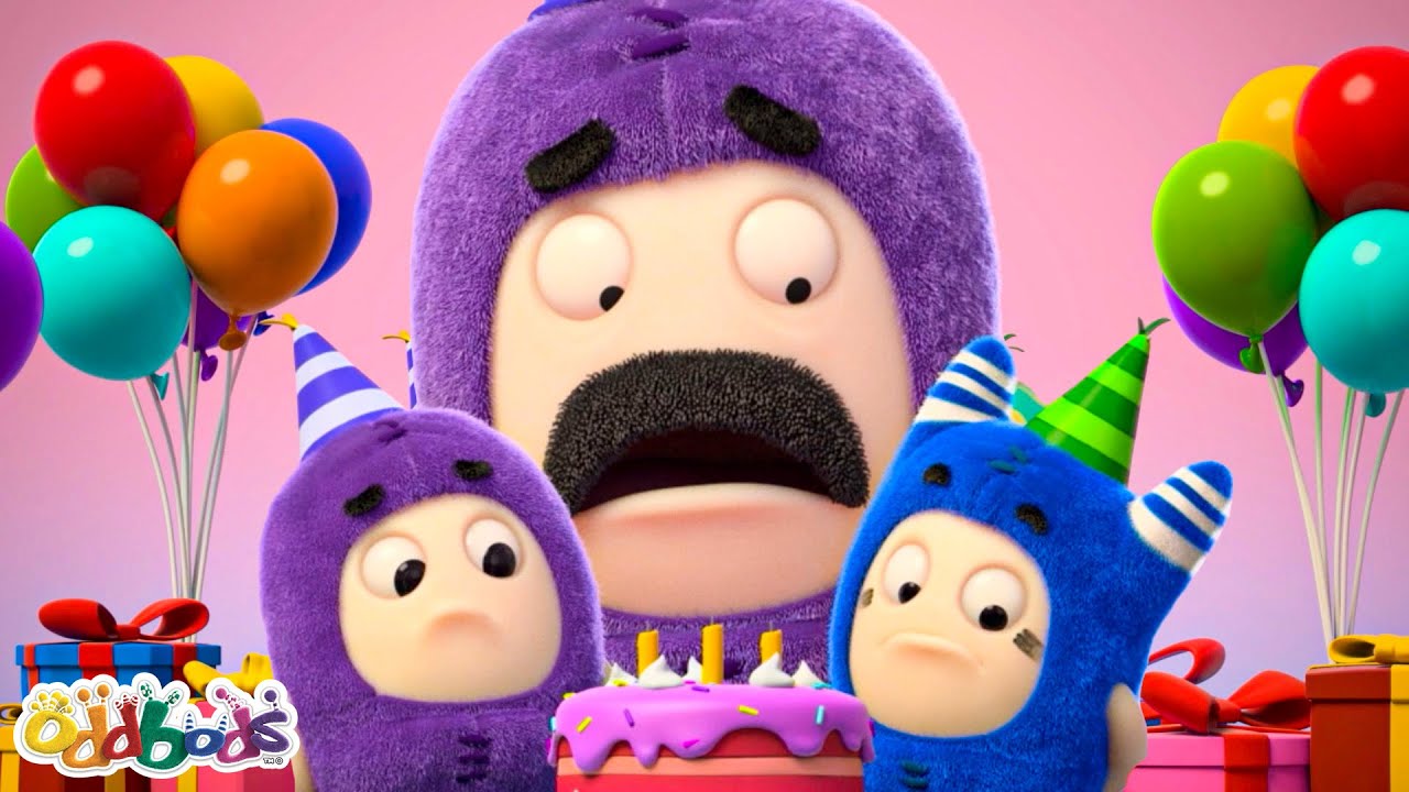 ODDBODS! | Birthday Bash! 🎂 | ODDBODS! | 3 HOURS! | BEST Oddbods Marathon! | 2023 Funny Cartoons