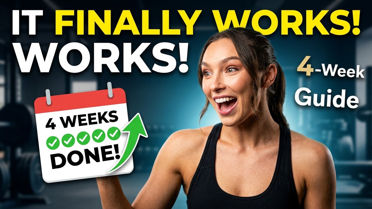 4 Week Beginner Workout Plan for Lasting Results
