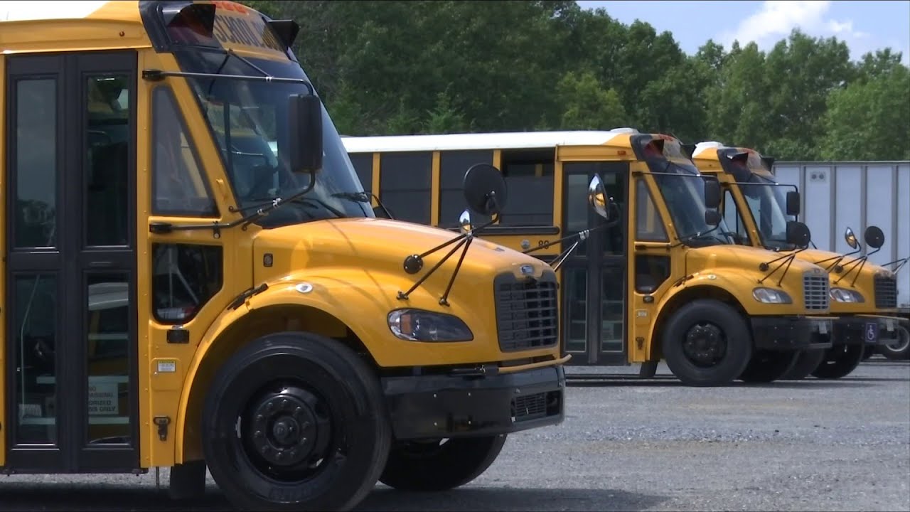 New electric school buses unveiled