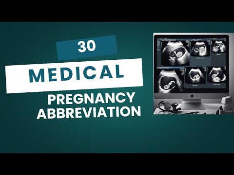 30 MEDICAL PREGNANCY ABBREVIATION #health #pregnancybyfaith #pregnant