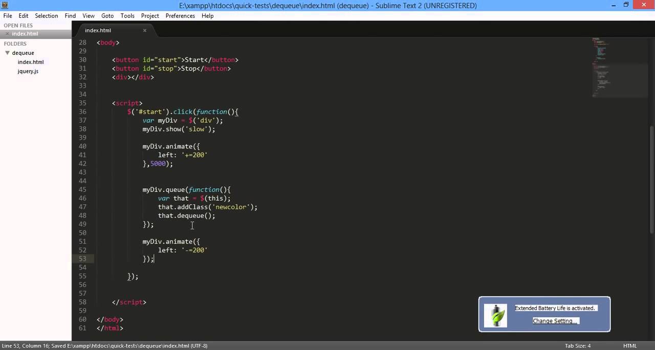 jQuery    clearQueue   silently 720p