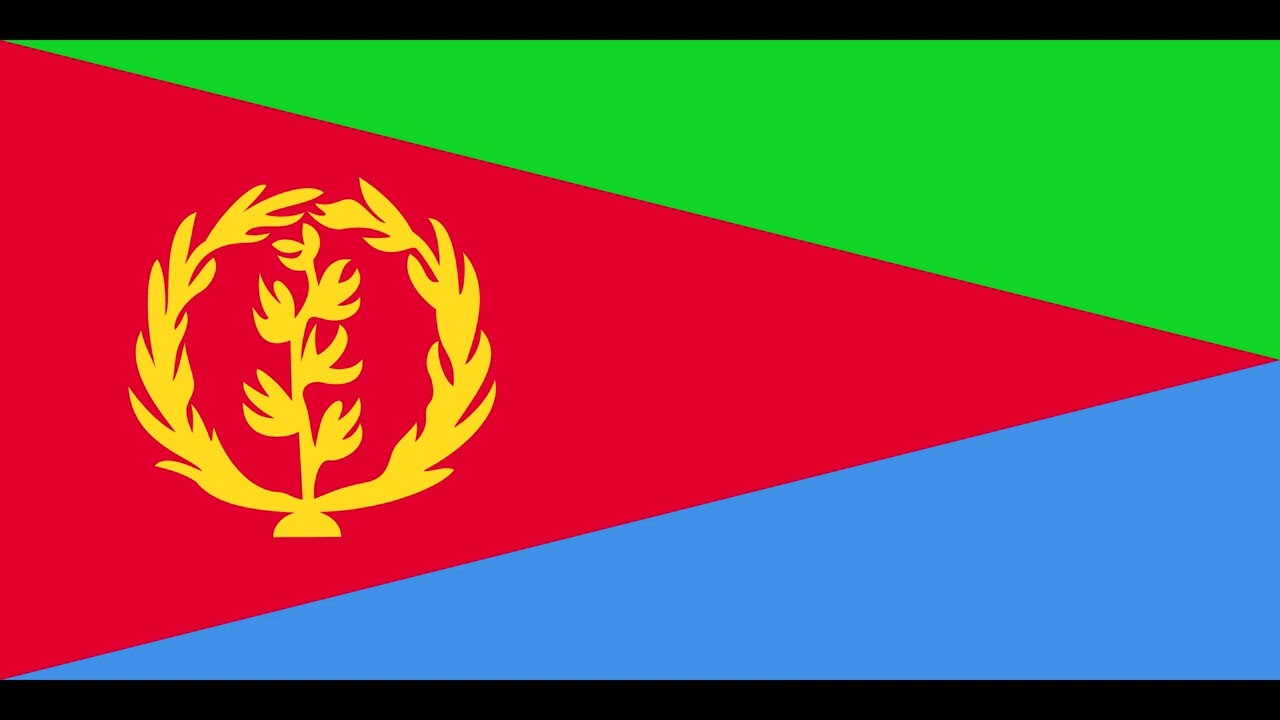 [1 HOUR] Country Flag | Eritrea | UHD 4K