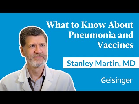 Dr. Stanley Martin Explains What You Should Know About Pneumonia and Vaccines
