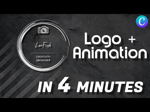 Make a Good Looking Logo Animation In 4 Minutes! - Canva Tutorial