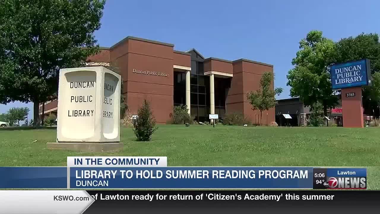 Duncan Public Library soon to begin summer reading program aimed at all ages