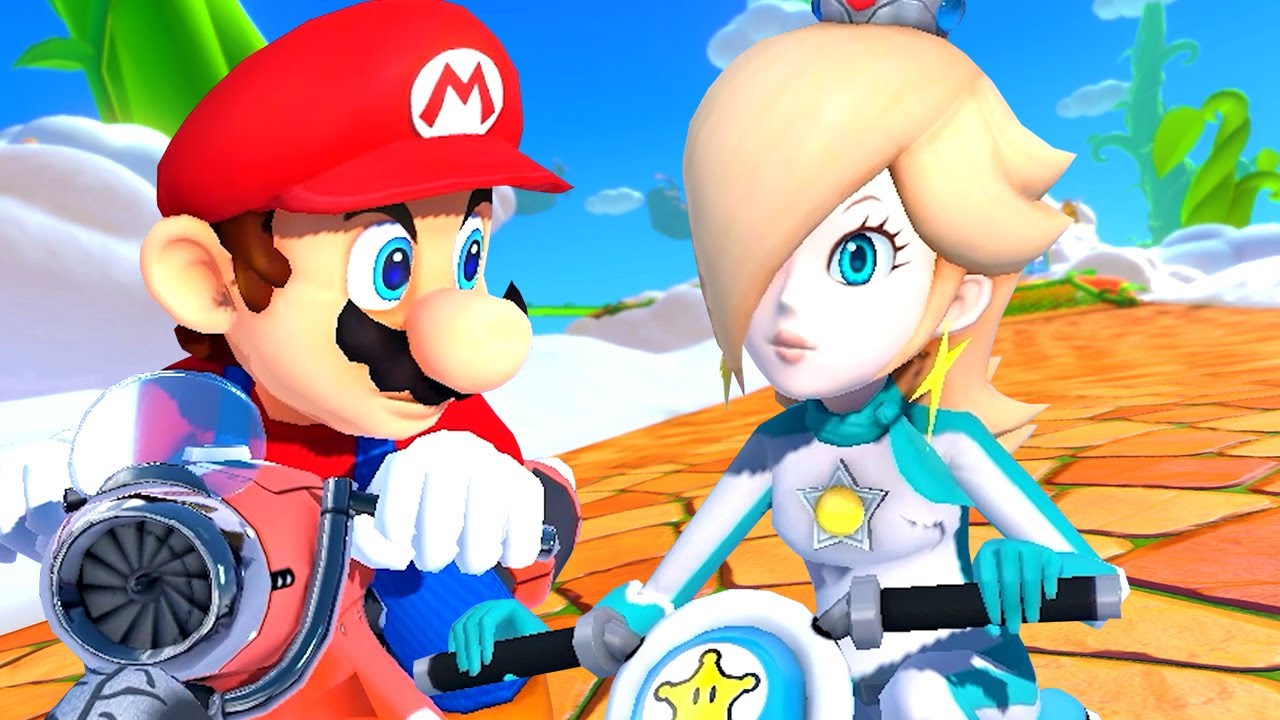 Mario Kart 8 Deluxe - 150cc Lucky Cat Cup Grand Prix (Rosalina Gameplay)