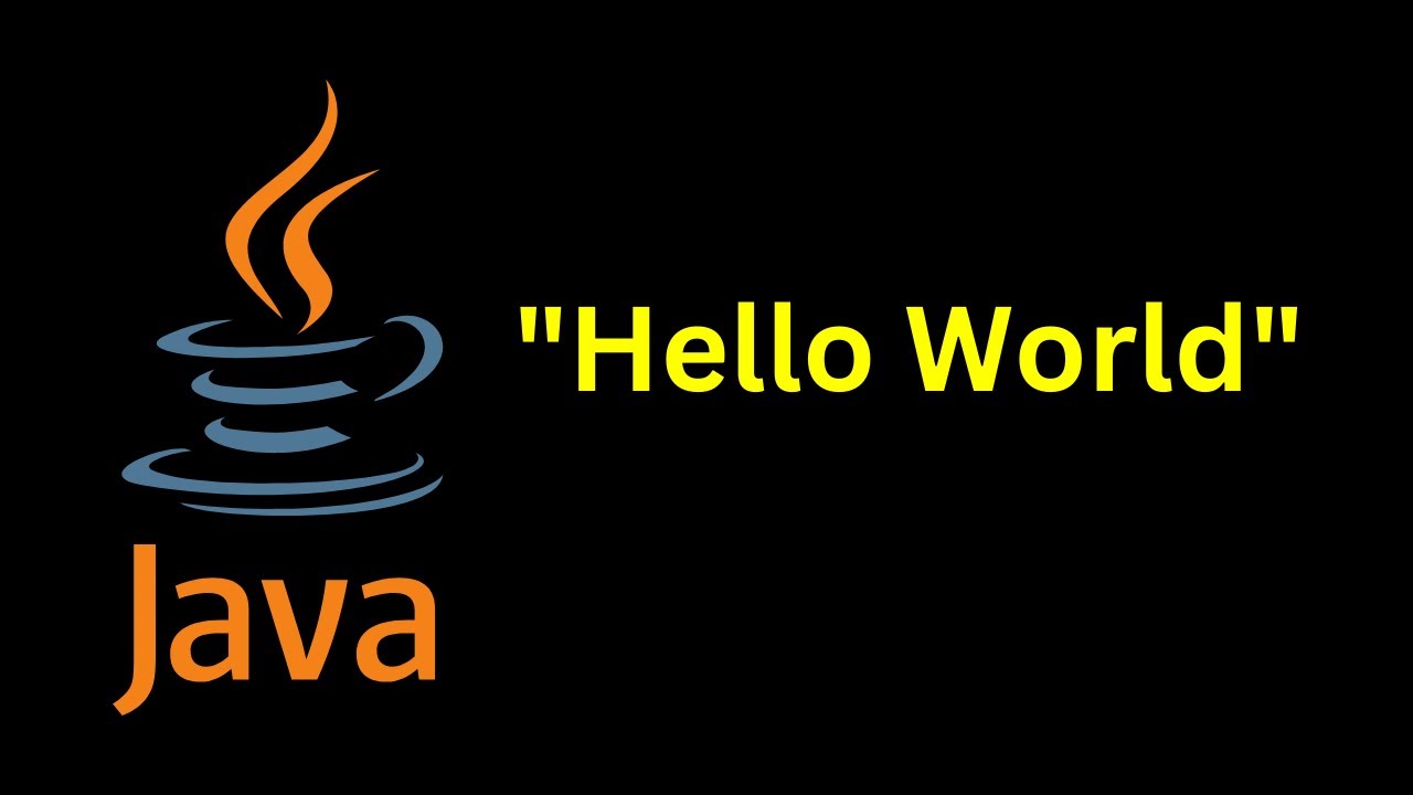 First Java Program  | Hello World! | How to Compile & Run a Java Program