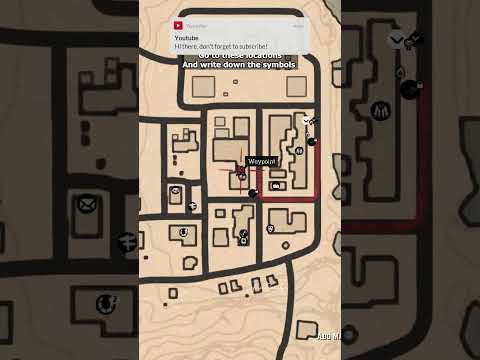 RDR2 - Mystery of Blackwater symbols in RDR2 #shorts