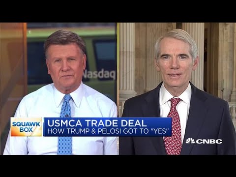 Sen. Portman: USMCA trade deal is good for economic growth