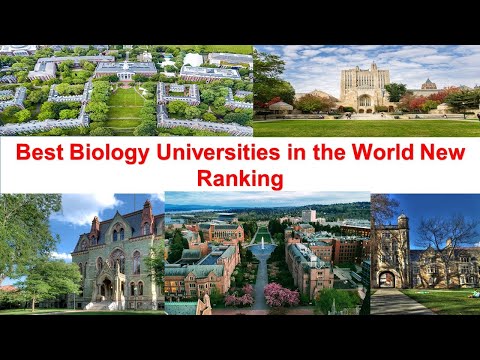 Best BIOLOGY UNIVERSITIES IN THE WORLD New Ranking | Undergraduate Programs