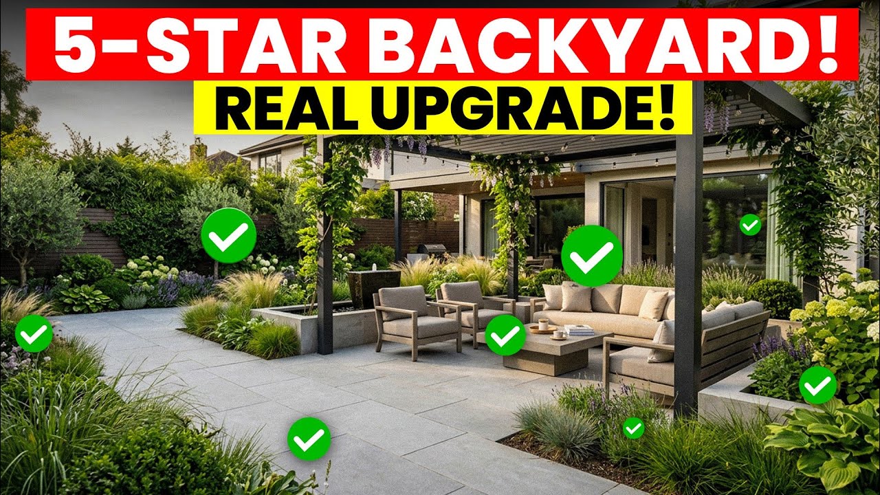 10 Patio Features That Make Your Backyard Feel Like a 5-Star Resort