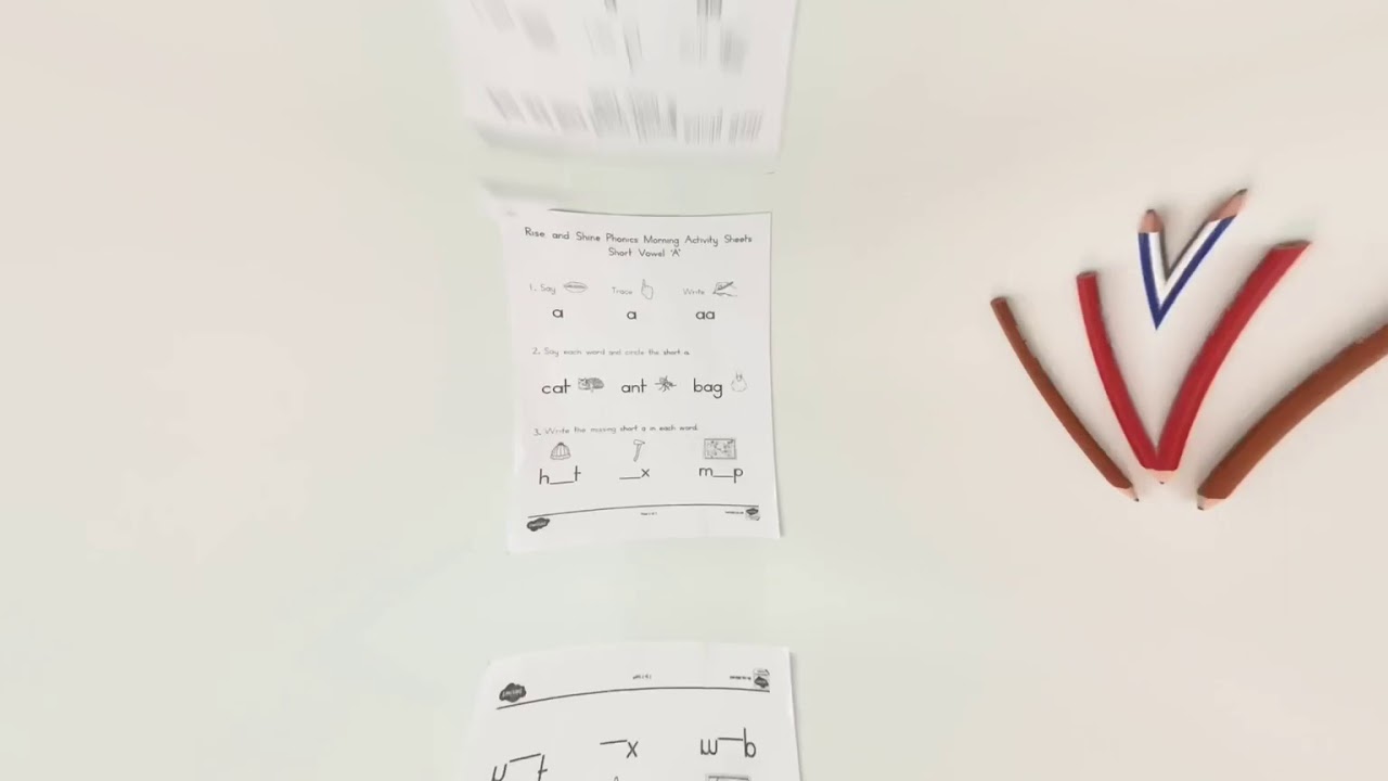 Vowels Worksheet
