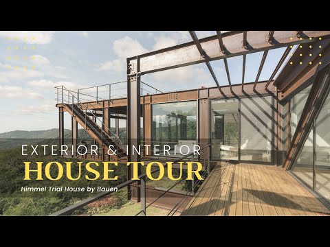 Himmel Trial House - Steel Retirement Home Design on Remote Mountain Site in Paraguay