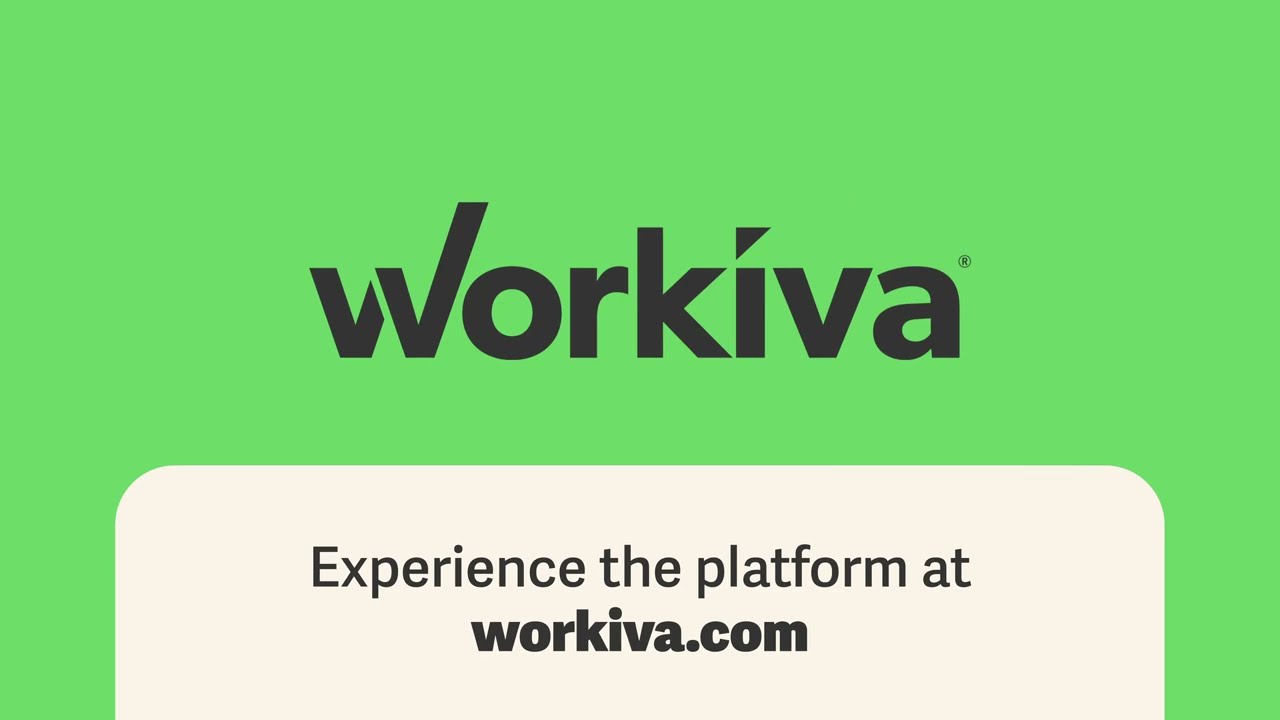 Meet the Workiva platform