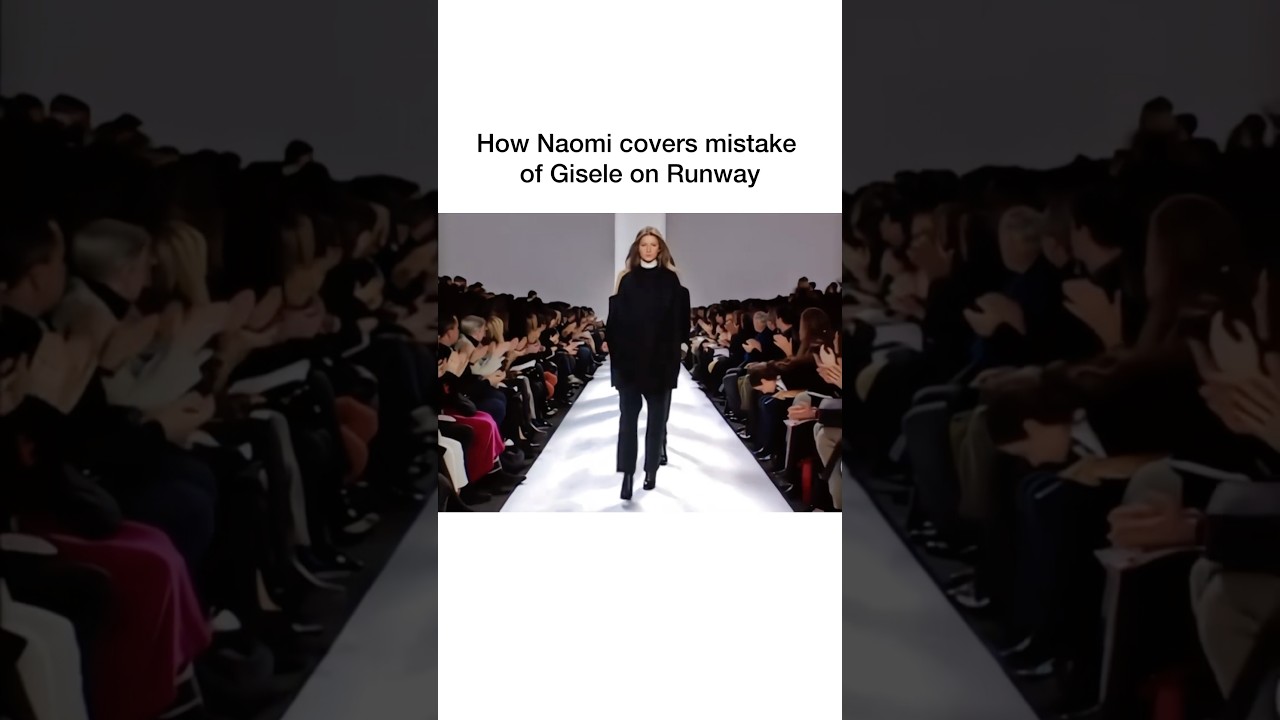 When Naomi Campbell Saved Gisele Bündchen on the Runway!