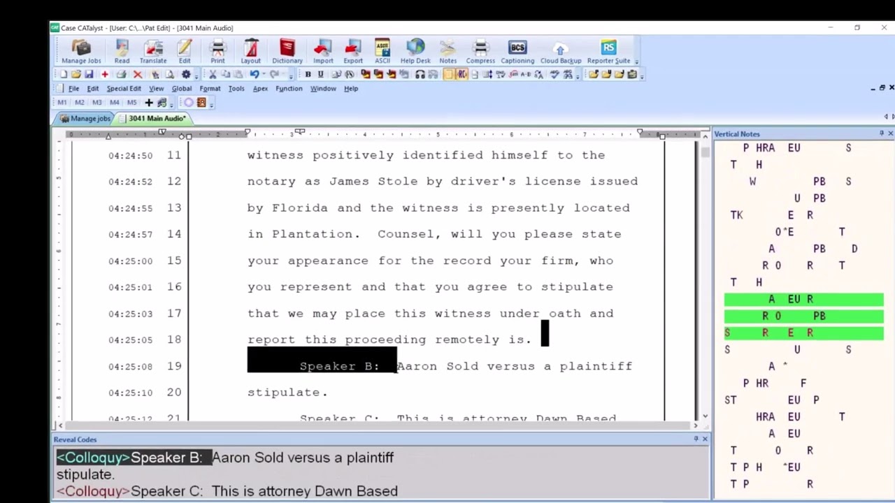 AutoScript with Case CATalyst
