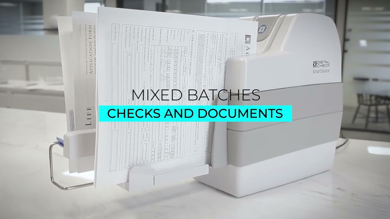 SmartSource Adaptive - Full-Page Check Scanner