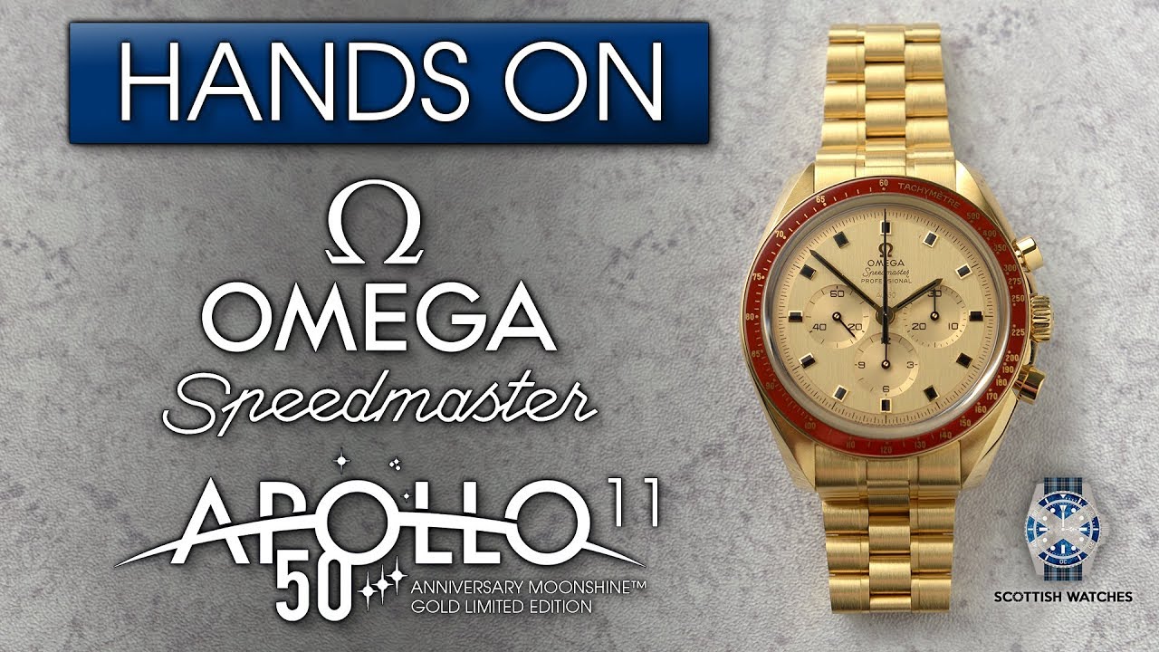 Hands On Review: Omega Speedmaster Apollo 11 50th Anniversary Moonshine Gold Limited Edition Watch