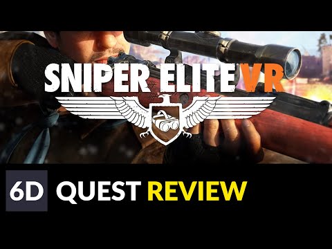 Sniper Elite VR | Franchise Comes to VR with a Bang | Meta / Oculus Quest Game Review