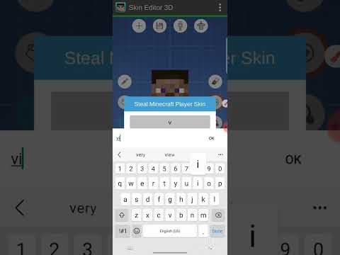 MINECRAFT: SKIN EDITOR 3D VILLAGER SKIN TUTORIAL #shorts @TotalJOD10sub_confirmation1