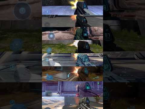 Halo Assault Rifles Compared #halo