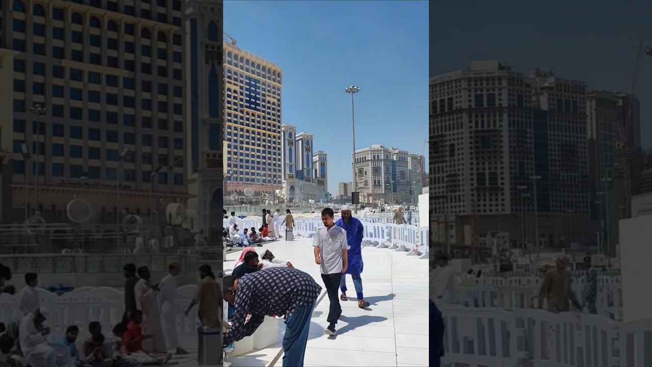 MASJID AL HARAM - Makkah Al Mukarramah - Overview Makkah - Mosque #makkah #ksa #saudiarabia #shorts