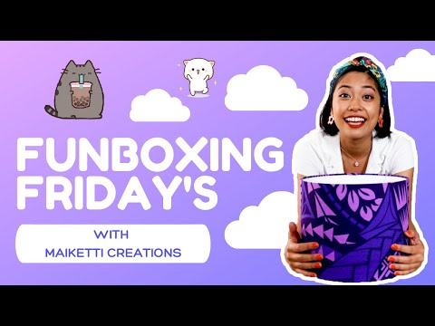 I got this awesome handmade Lampshade!!! - Funboxing Friday's with Maiketti Creations
