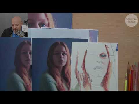 Testing colors for Collected Carolyn workshop
